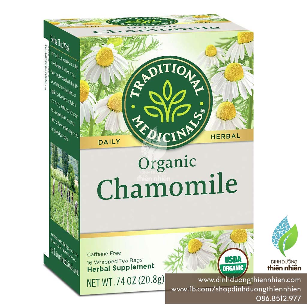 Trà Hữu Cơ Hoa Cúc Hữu Cơ Traditional Medicinals Organic Chamomile Tea ...